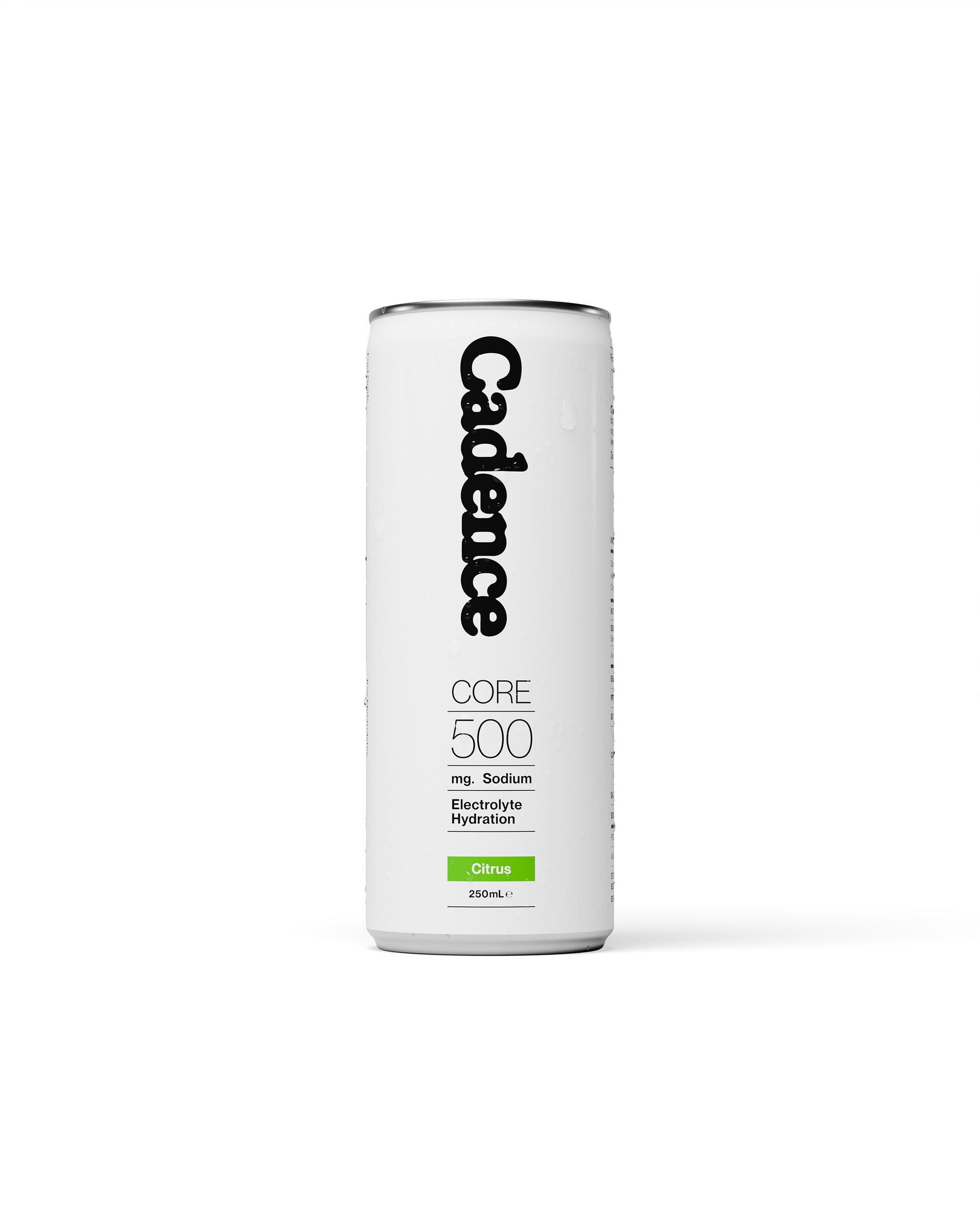Core 500 - Citrus is a carbonated hydration beverage with an evidence ...